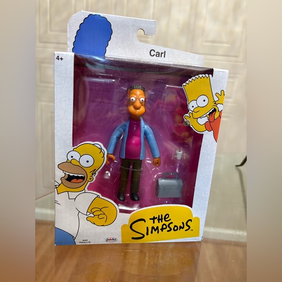 the Simpson | Toys | The Simpsons Jakks Pacific Carl Carlson W Lunchbox ...